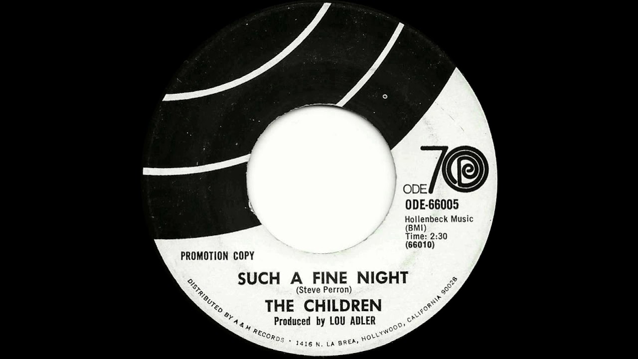 THE CHILDREN - Such A Fine Night - YouTube