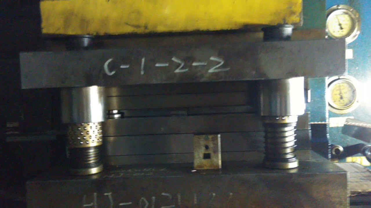 High Speed Press Machine for Terminal production line - YouTube