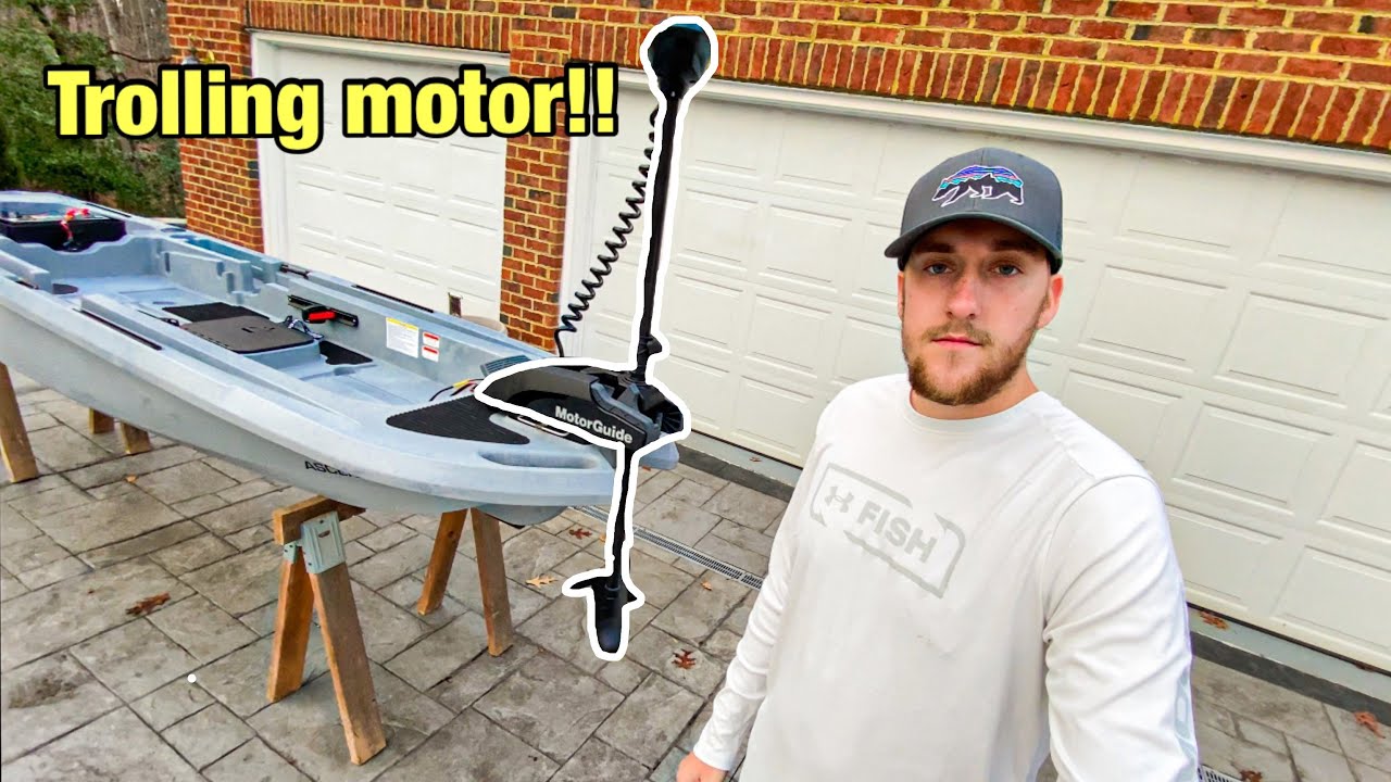 Ascend 133x Motor Guide xi3 (w/ quick release mount) Kayak Install ...