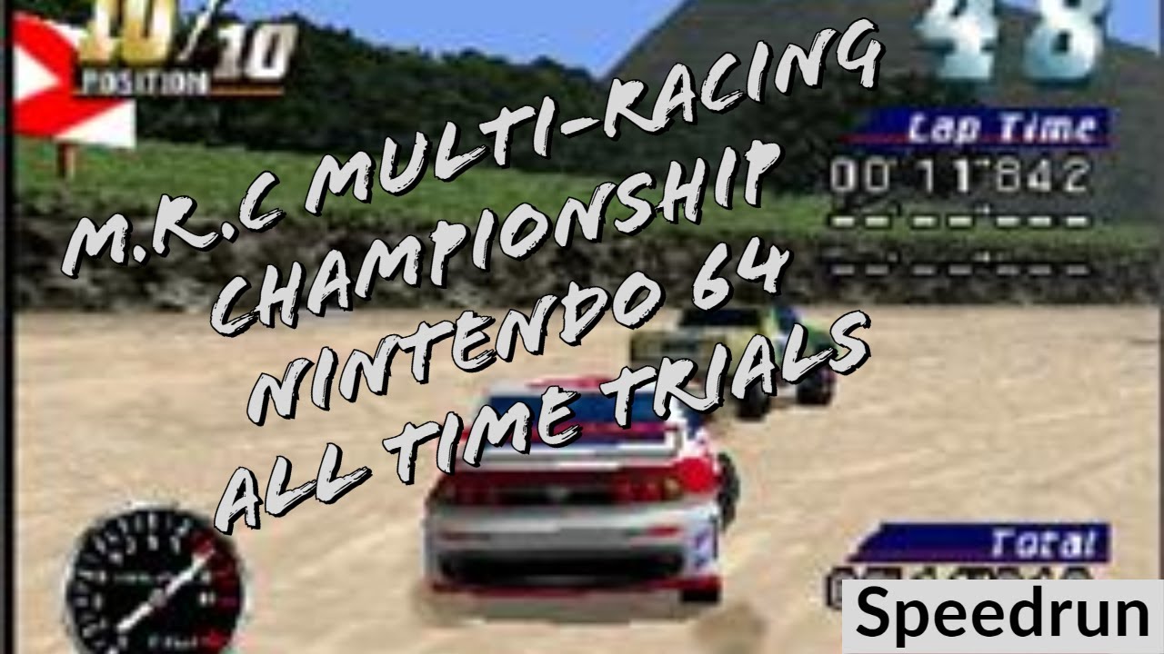 M.R.C. Multi-Racing Championship | Nintendo 64 | All Time Trials ...
