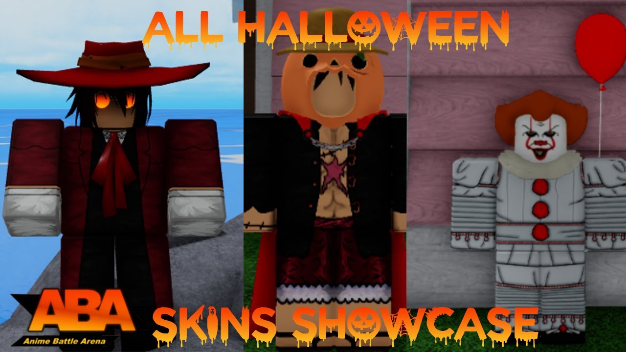 [ABA] All NEW Halloween Skins Showcase - YouTube