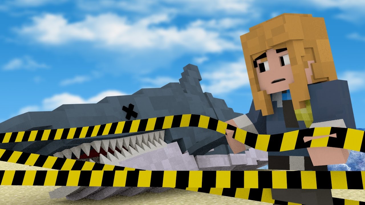 Minecraft | Jaws Movie 2 - SECRET SHARK INVESTIGATION MISSION ...