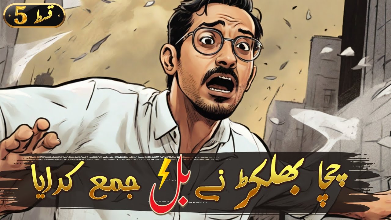 Chacha Bhulakkar nay Bill jama Karaya | Episode 5 | Illustrated Stories ...