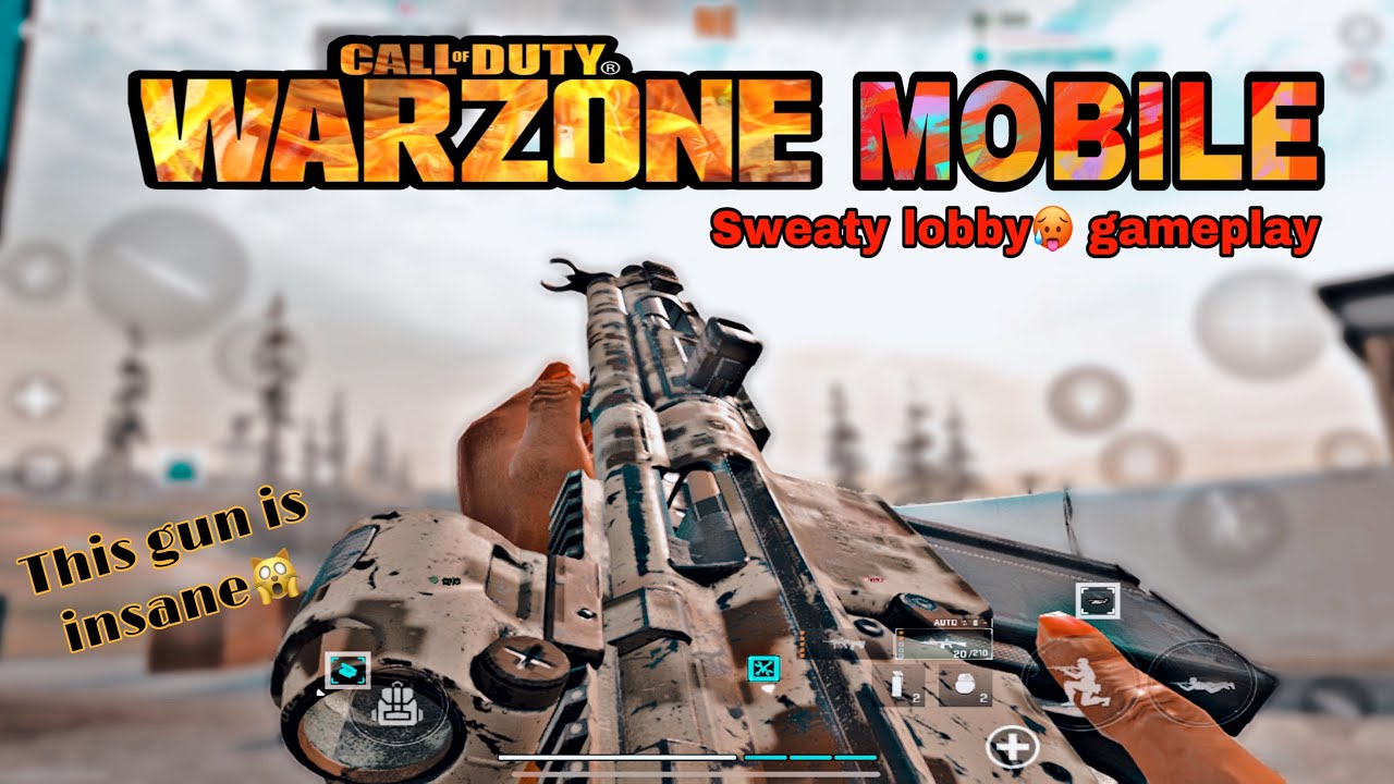 WARZONE MOBILE: INDIA [ sweaty lobby gameplay against real players ] on ...