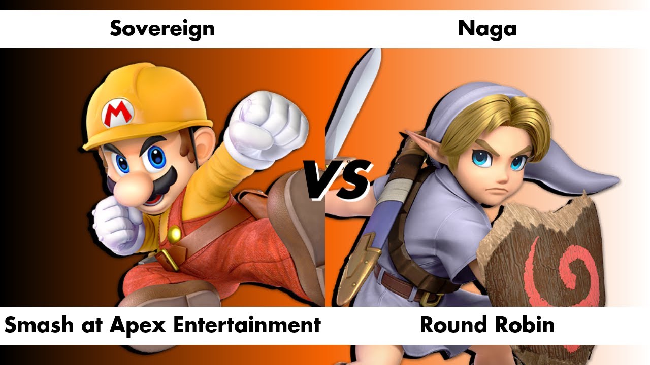 Sovereign (Mario) vs Naga (Young Link) | Round Robin | Smash at Apex ...