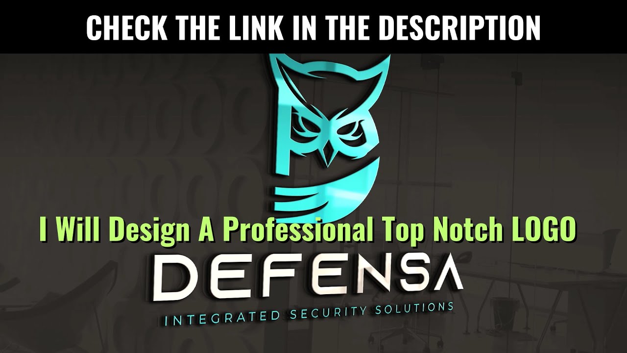 I Will Design A Professional Top Notch Logo. - YouTube