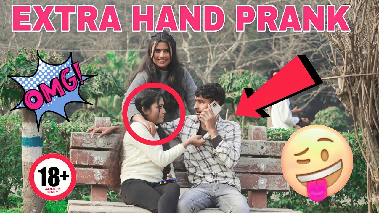 Extra Hand on Shoulder prank😜||prank in india||prank gone wrong ||Ajeet ...