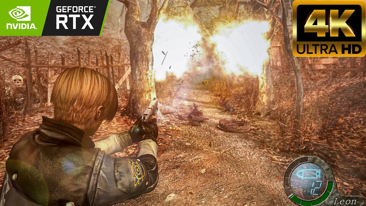 RESIDENT EVIL 4 HD PROYECT + RESHADE RAY-TRACING (4K 60FPS) *PRO MODE ...