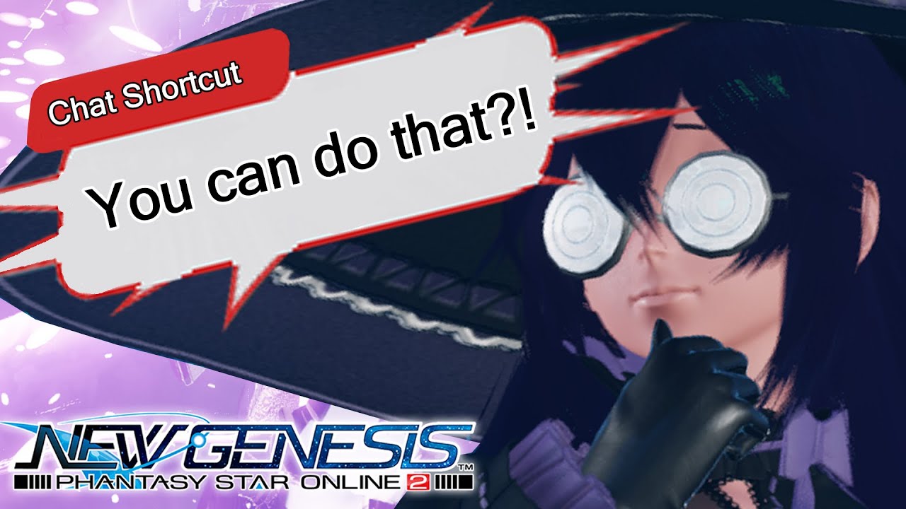 [PSO2:NGS] You Can Do So Much With Chat Shortcuts - YouTube