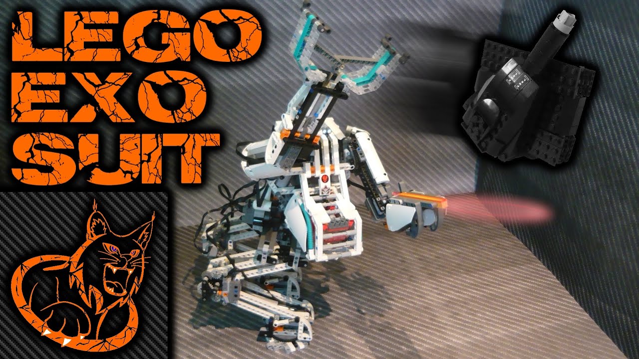 LEGO MOTORIZED EXO SUIT / MECHA - YouTube