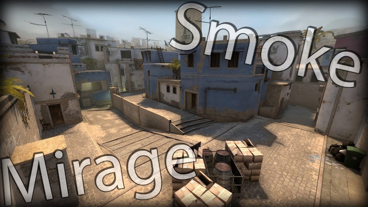 CS:GO - Mirage - Mid Connector from B Apps Smoke by XaNNy0 - YouTube