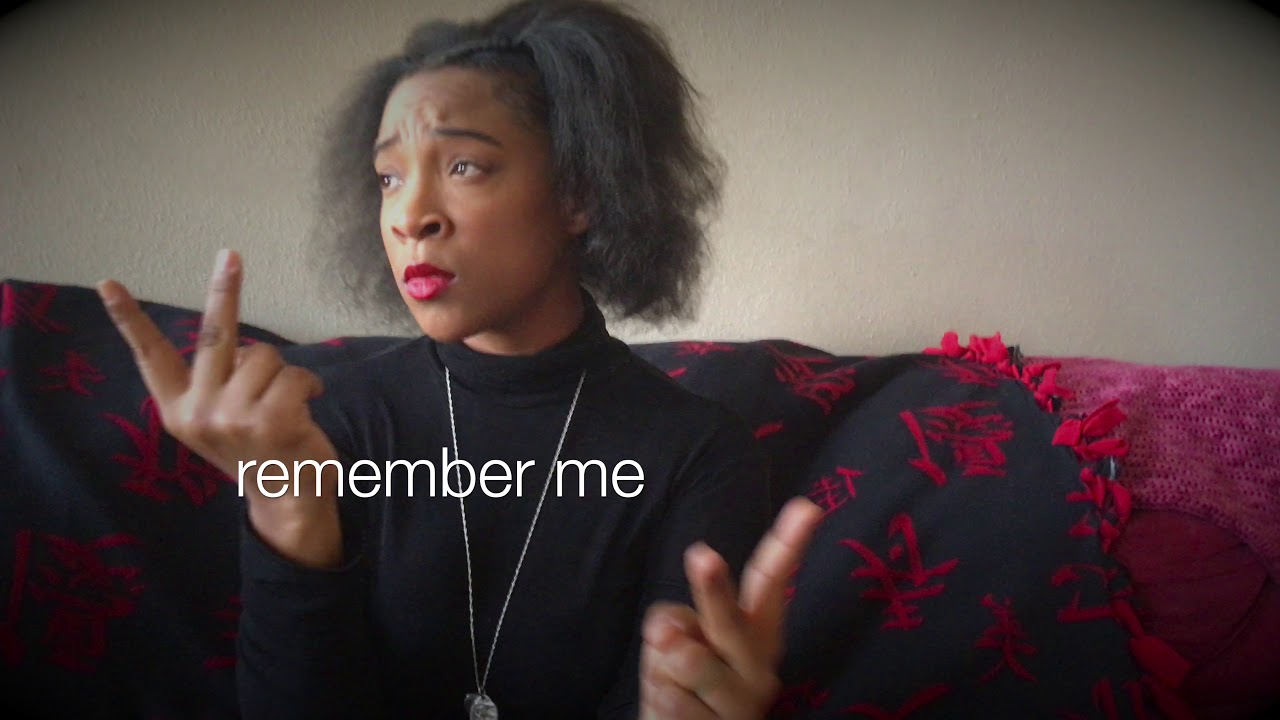 REMEMBER ME- Miguel (COCO) ASL COVER - YouTube