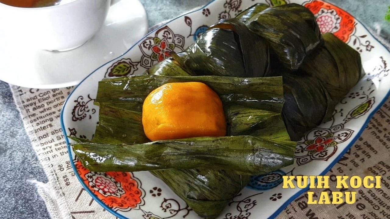 Kuih Koci Labu | Pumpkin Kueh Koci - YouTube