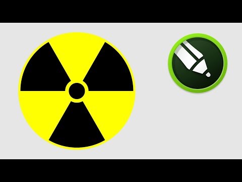 Hazard Symbol in Coreldraw
