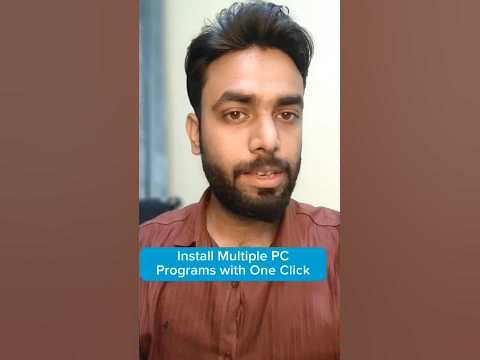 Effortless Installation: Learn How to Install Multiple Programs with One Click! #techtips # ...