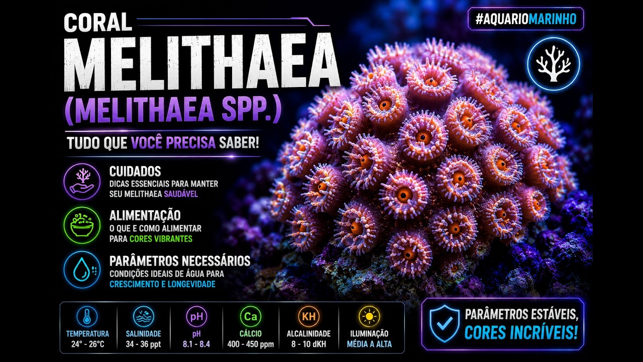 Explore o Coral Melithaea (Melithaea spp.): Cuidados, Alimentação e ...