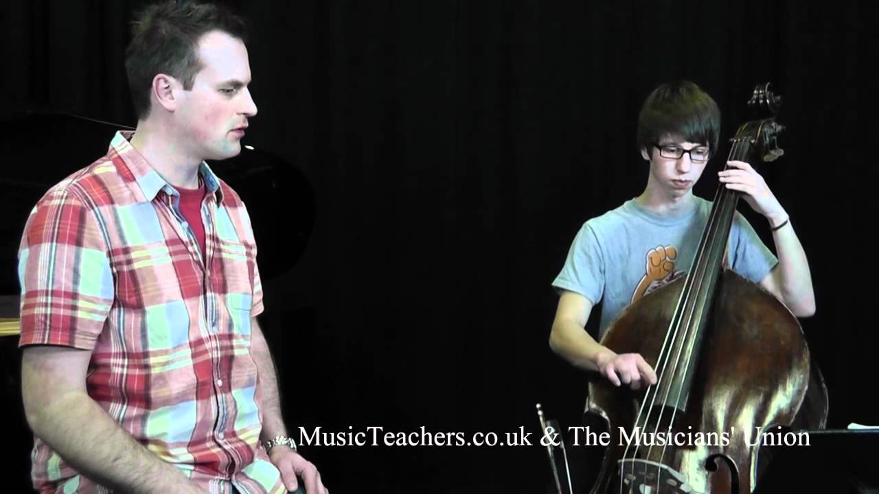 Double Bass Lesson: Geth Griffith: 3 Bossa Nova Bass Line and Skip ...