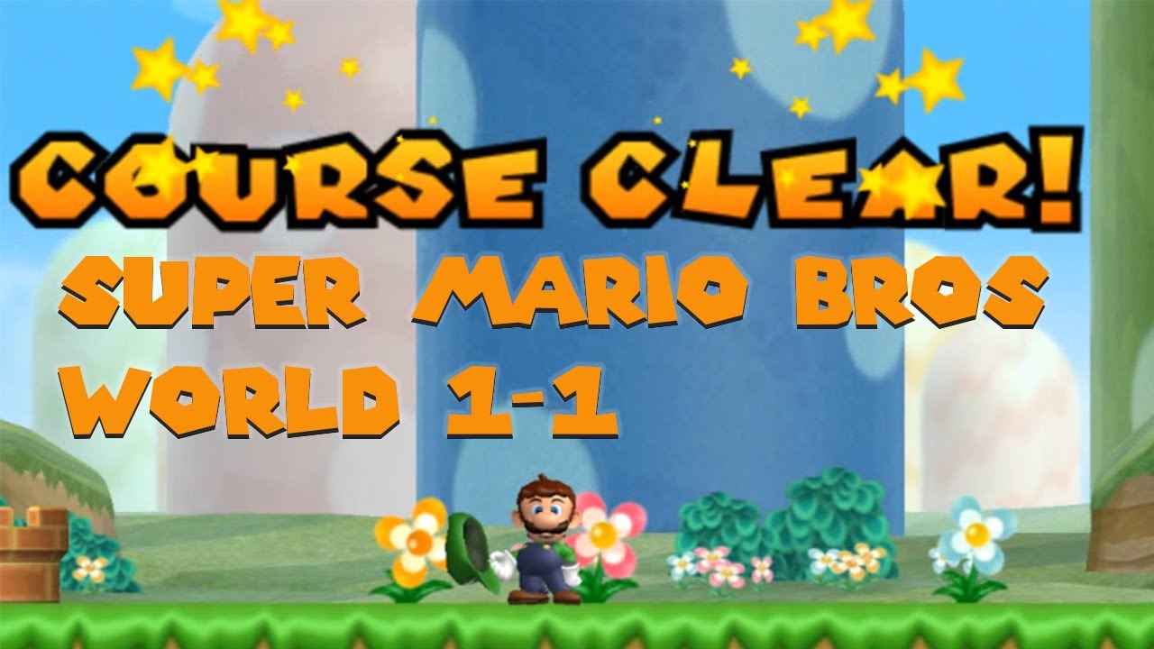 New Super Mario Bros Wii - World 1-1 | CVGDeko - YouTube