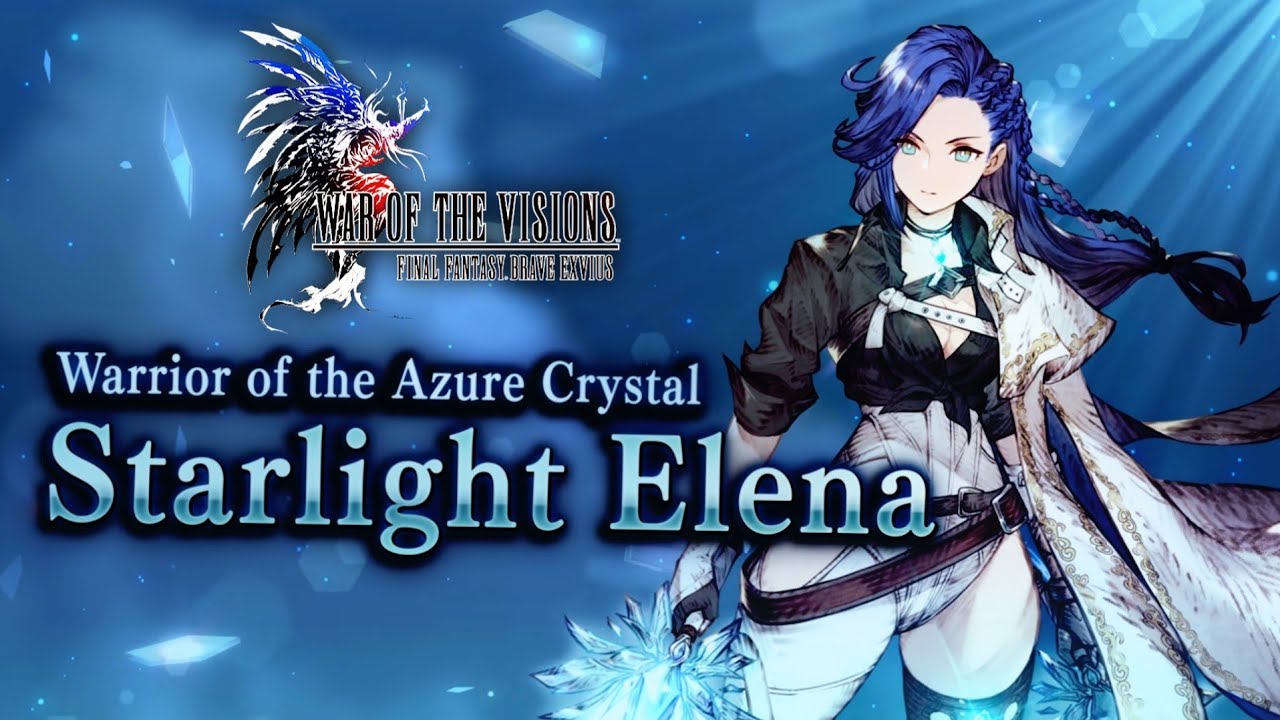 「WAR OF THE VISIONS FFBE」9-Step Summon for Starlight Elena & Smite of ...
