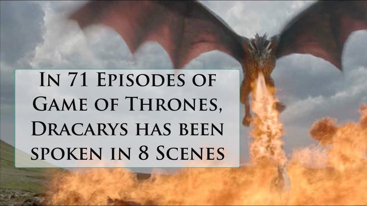 DRACARYS - All 8 scenes of Dragon Fire in Game of Thrones Thru Ep. 71 ...