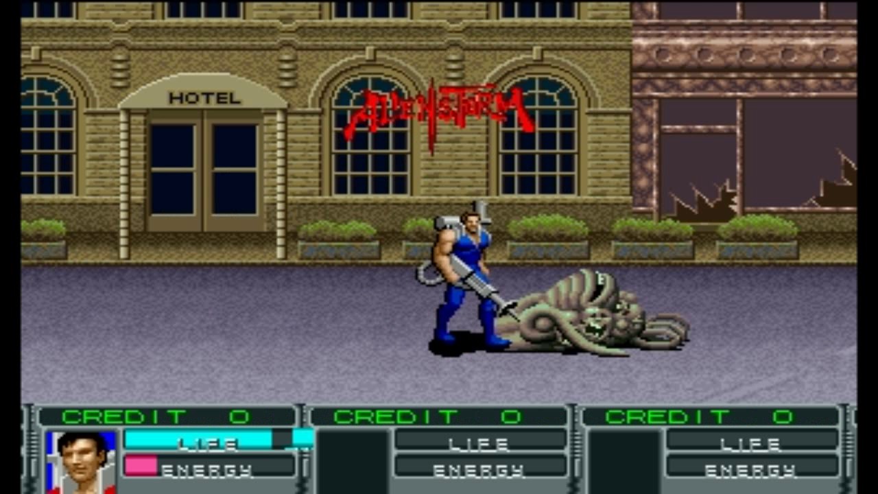 Alien Storm arcade - YouTube