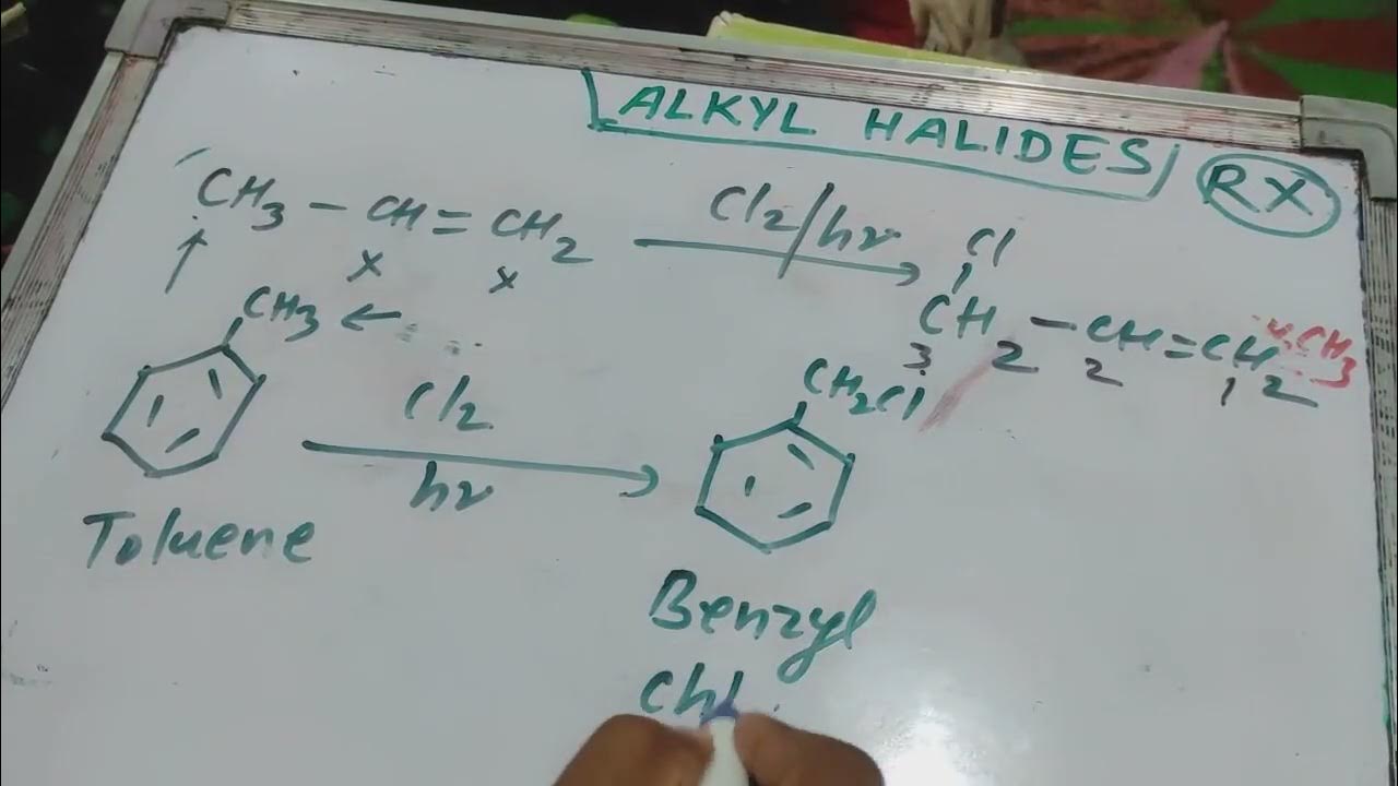 preparation of alkyl halides// organic chemistry class 12th#DC SIR#organic #chemistry - YouTube