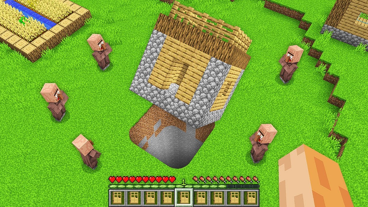 How I Found This SECRET TUNNEL Under House In My Minecraft World how-i-found-this-secret-tunnel-under-house-in-my-minecraft-world