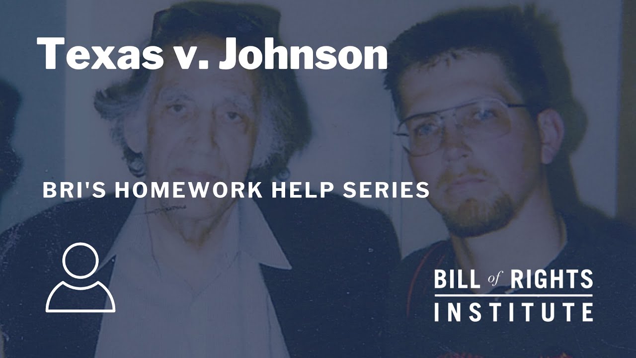 Texas v. Johnson | BRI's Homework Help Series - YouTube