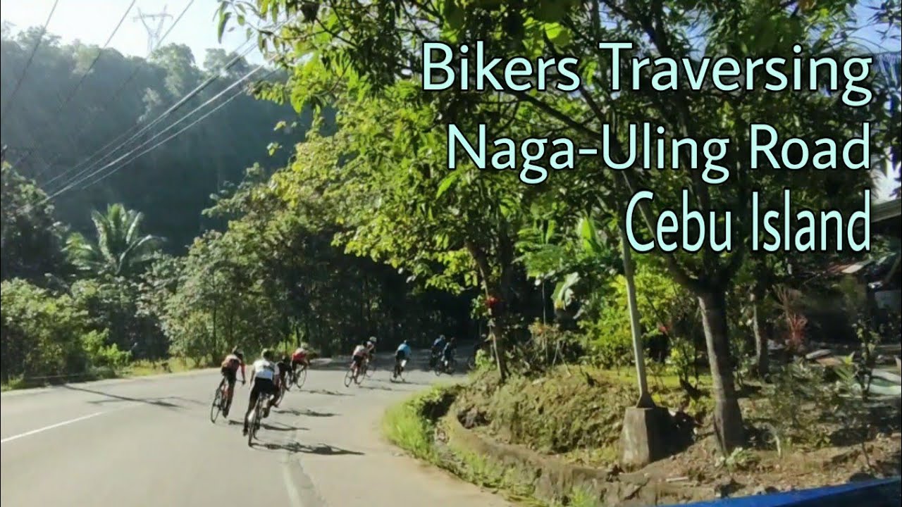 Bikers Traversing the Naga-Uling Road, Cebu Island - YouTube