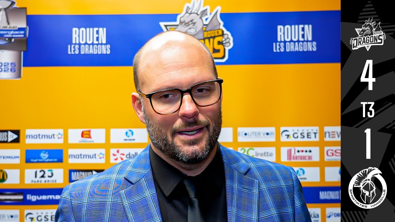 Interview Carl Mallette - Rouen vs Marseille - YouTube
