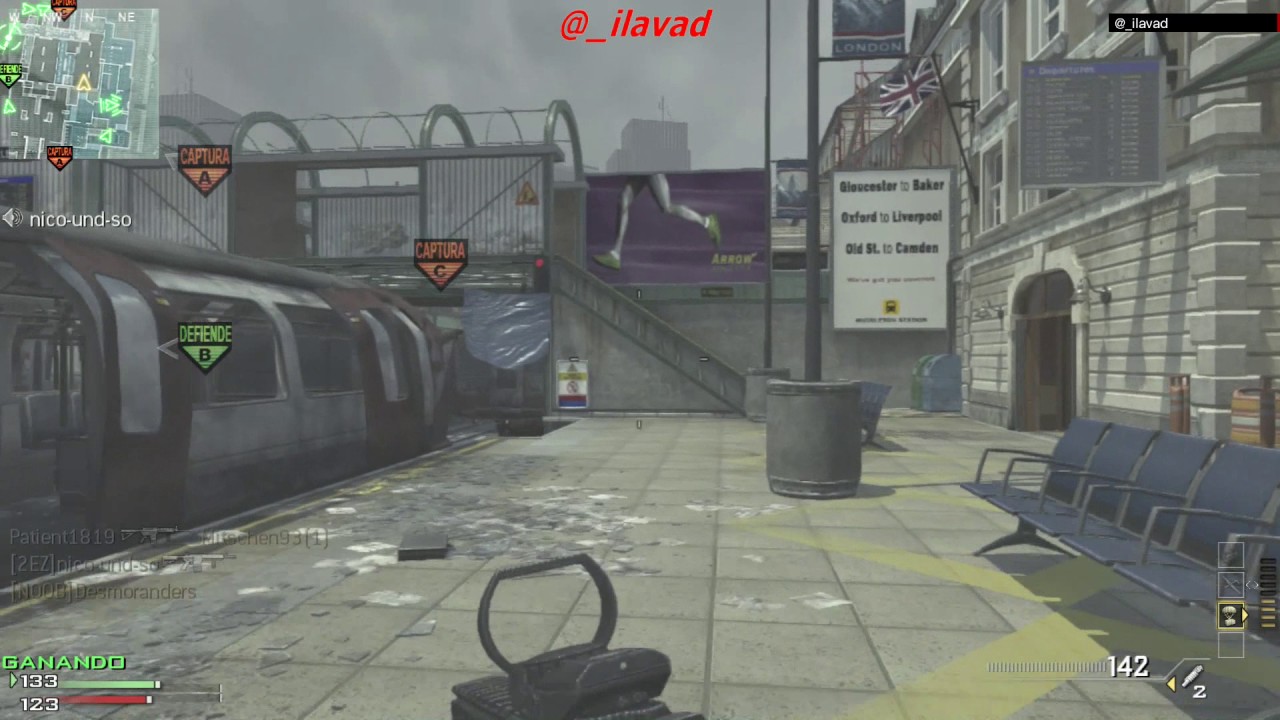 Call Of Duty MW3 Underground #3 PlayStation 3 16 - 10 Partida Empezada ...