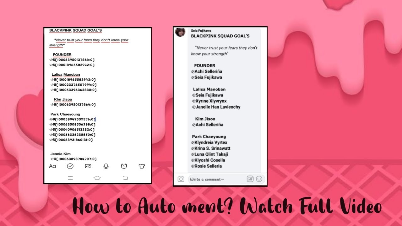 How to auto mention in fb - YouTube