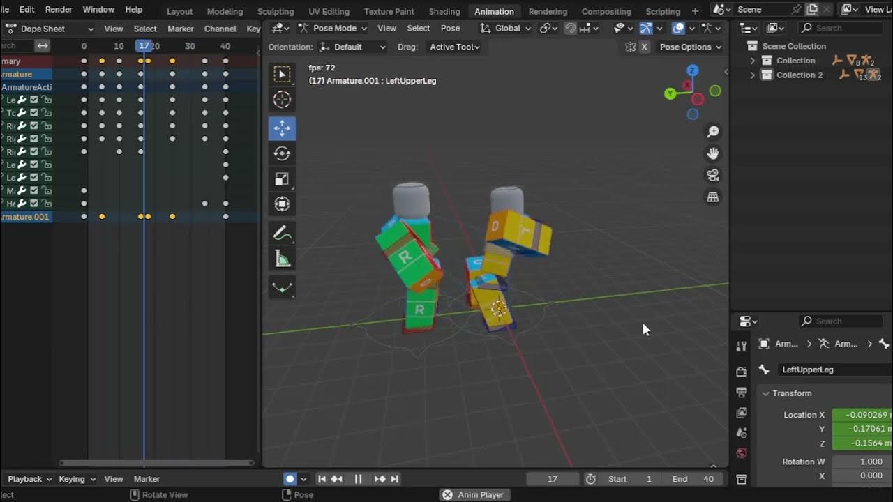 2 Animacion hecha en blender - YouTube
