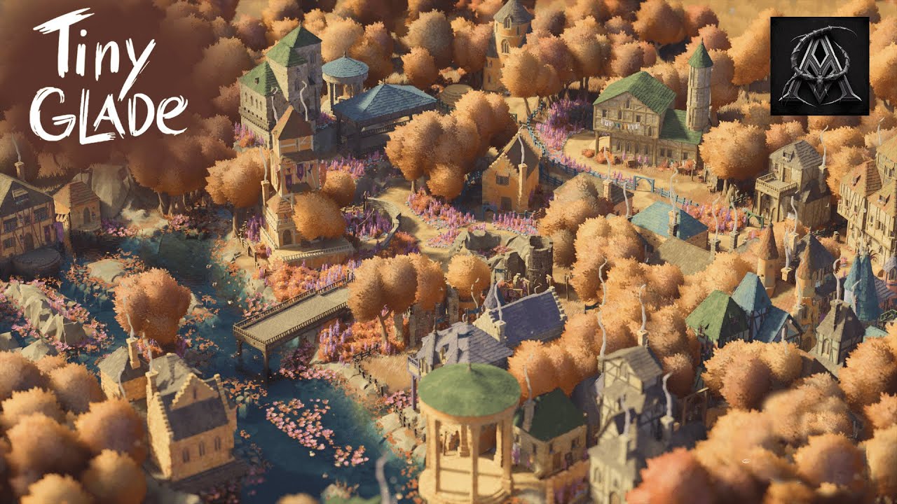 I Built the BIGGEST Village EVER! - TIMELAPSE - Tiny Glade Relaxing Gameplay - YouTube