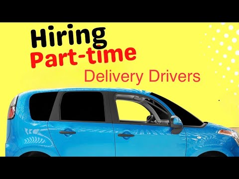 Hiring Part-Time Delivery Drivers - YouTube