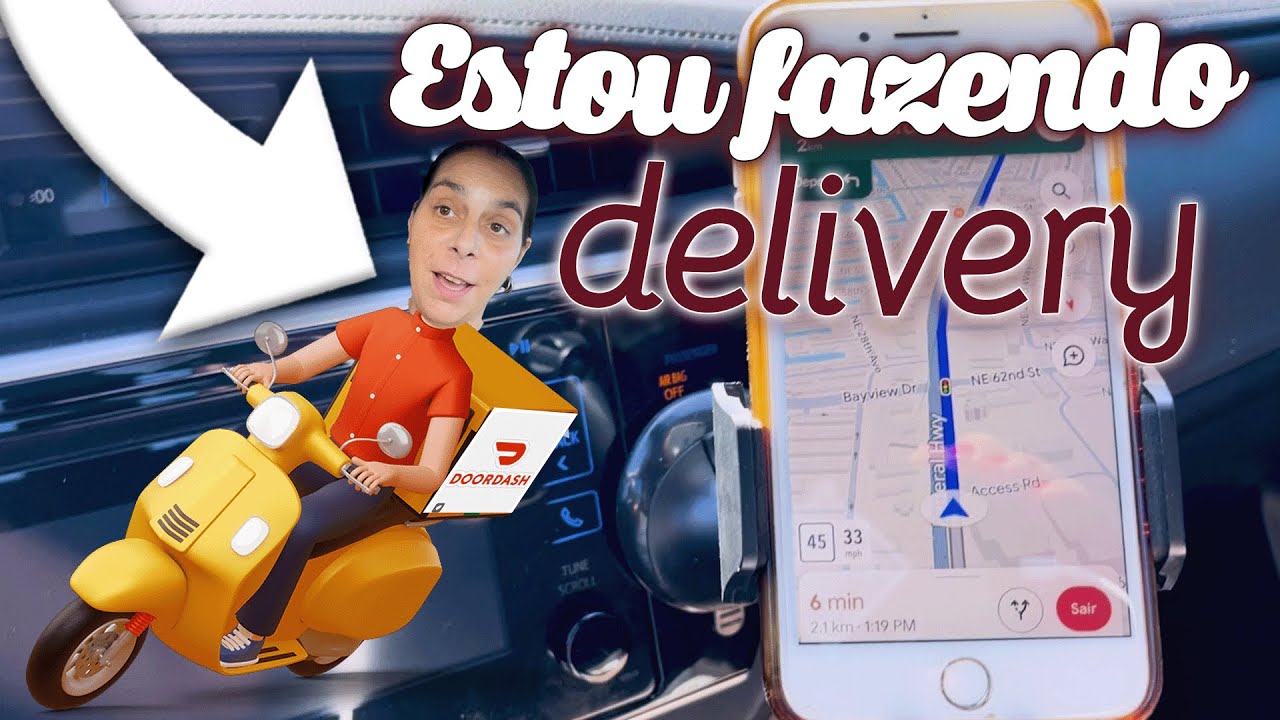 COMO TRABALHAR DE DELIVERY AQUI NO EUA | QUANTO GANHA PARA FAZER AS ...