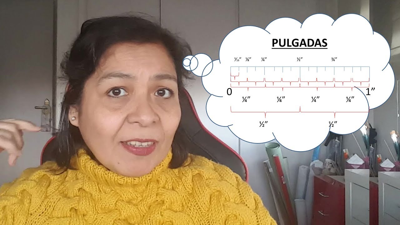 Cómo medir en pulgadas - Tutorial - YouTube