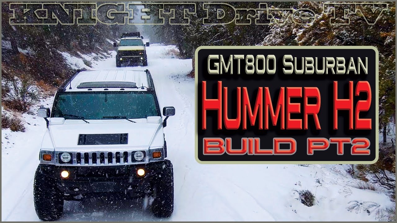 H2 Hummer Overland Project PT2 | Full lockers Snow Test - YouTube