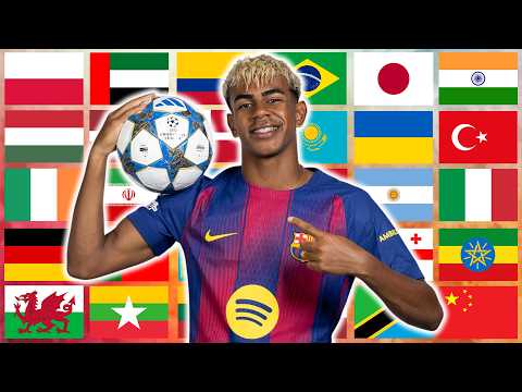 Lamine Yamal in 70 Languages Meme
