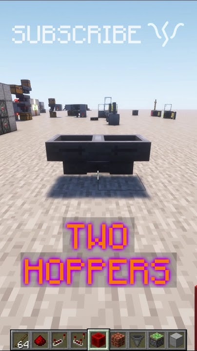 Use TWO HOPPERS to make the ETHO HOPPER CLOCK TIMER! | Redstone with ...