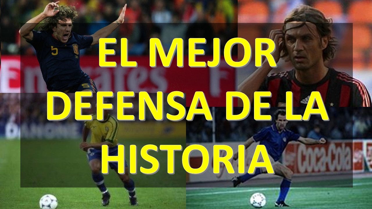 ¿Cuál es el mejor defensa de la historia del fútbol? ENCUESTA - YouTube