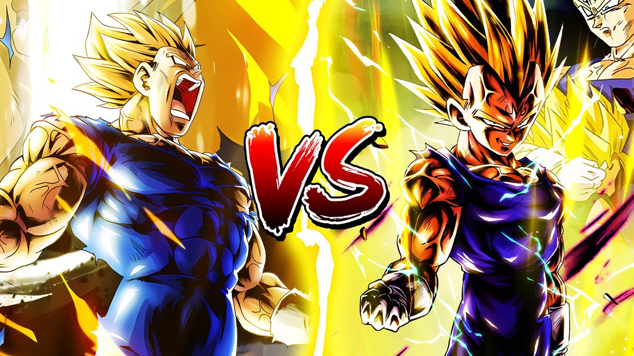 ZENKAI MAJIN VEGETA VS ZENKAI MAJIN VEGETA - YouTube