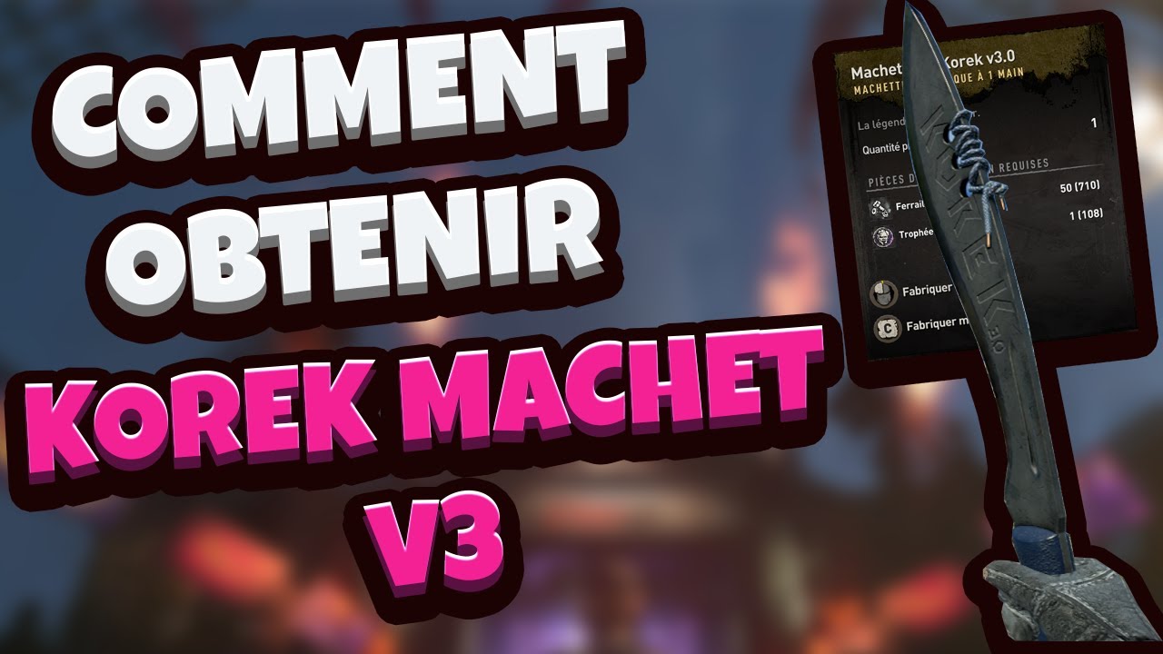 Comment Obtenir La KOREK Machete V3 |Dying Light 2| - YouTube