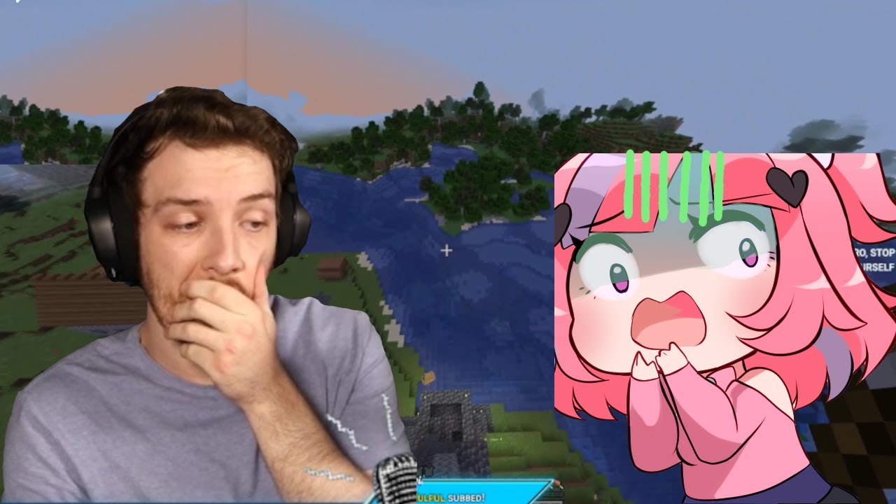 Connor makes VTuber sick in Minecraft feat Ironmouse & Nyanners - YouTube