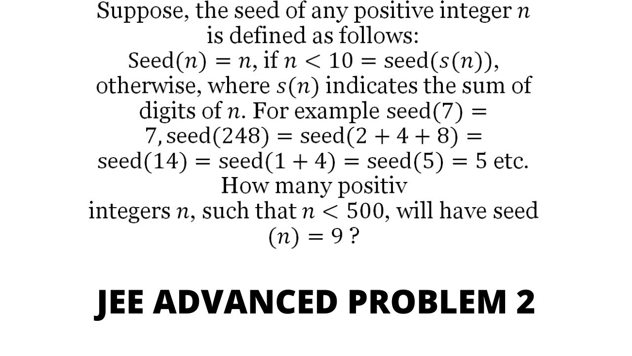JEE ADVANCED MATH PROBLEM 2 YouTube jee-advanced-math-problem-2-youtube