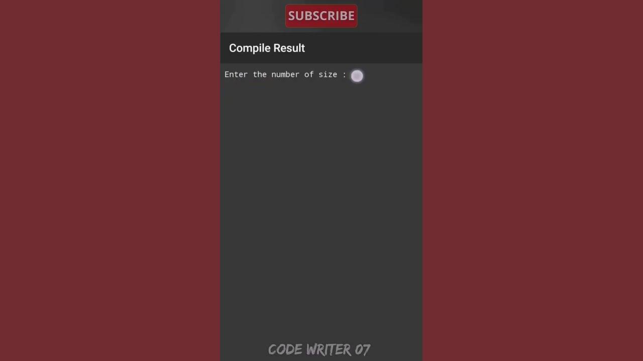 Best C Pattern Program Tutorial Video 💯🧠 Shorts Coding Youtubeshorts Codewriter07 Youtube