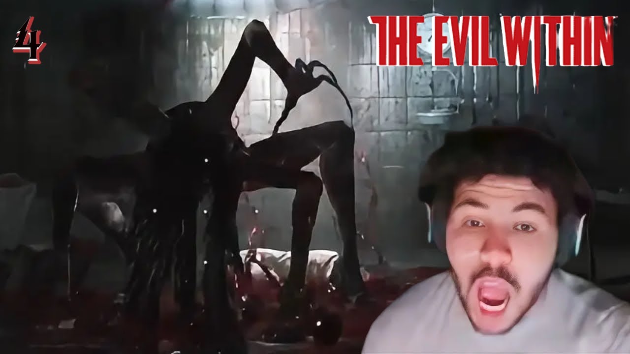 SCARY SPIDER LADY The Evil Within Chapter 4 - YouTube