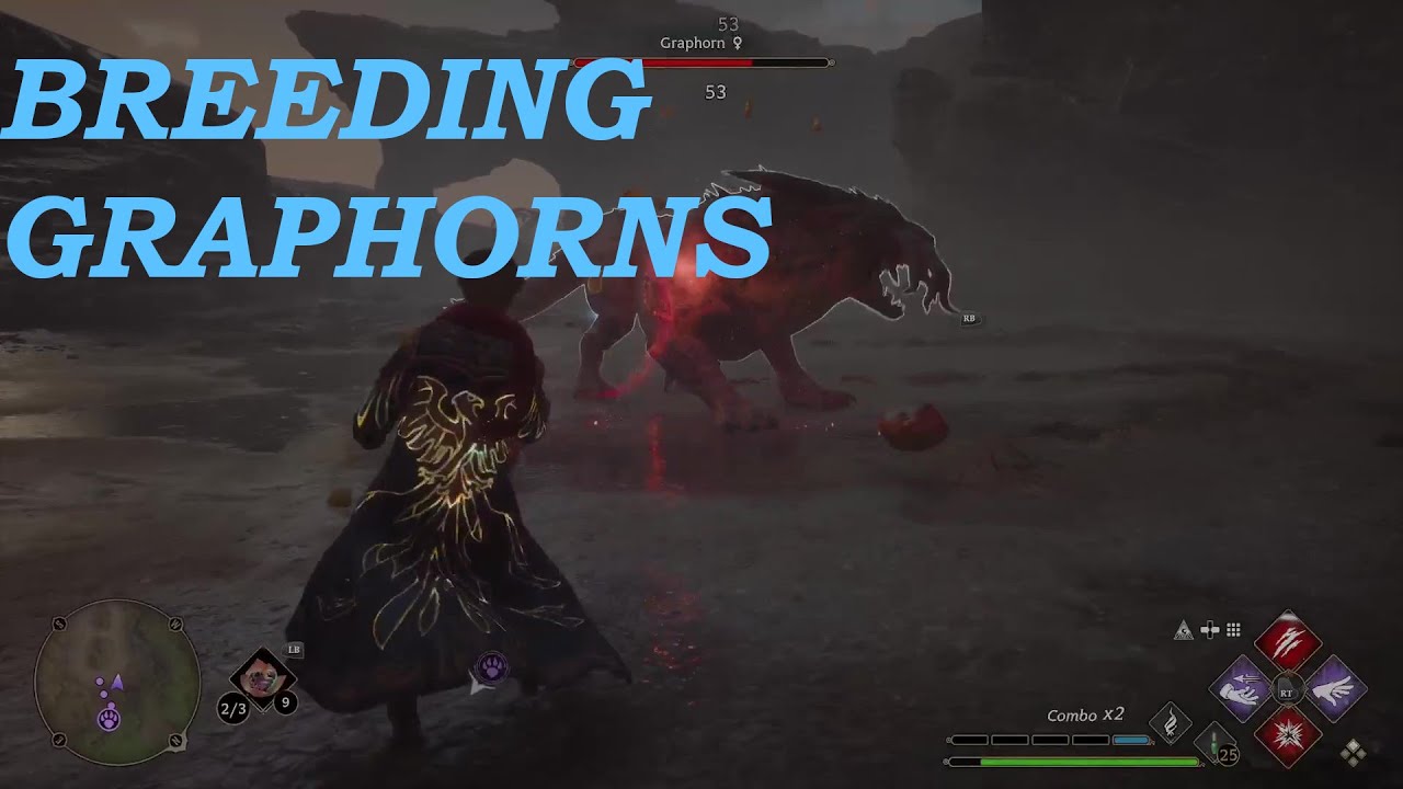 Hogwarts Legacy- Breeding Graphorns - YouTube