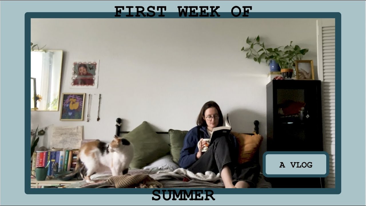 getting back into reading (a vlog) - YouTube