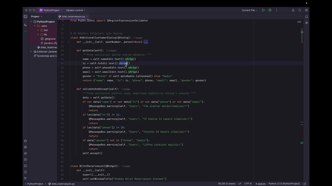 Görsel Programlama Ödev-2 Kodlar Python - YouTube